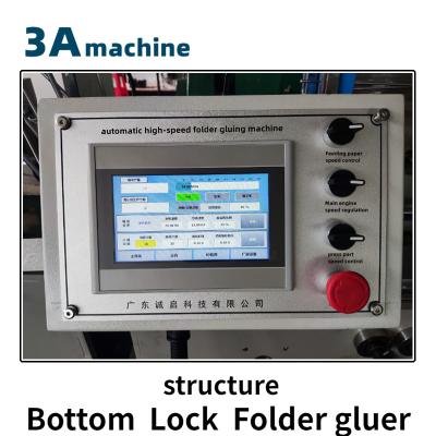 Cina SHH 800AG-2 Blocco automatico di fondo Flexo Folder Gluer Perfetto per scatole pieghevoli di fondo in vendita