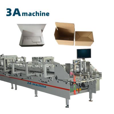 Cina CQT900YG-2 Macchina per la fabbricazione di scatole di cartone con serratura inferiore prepiegate per imballaggi di scatole di profumi in vendita