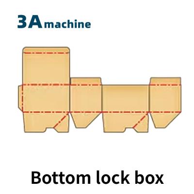 Cina CQT900YG-2 Pre-folded Bottom Lock Packaging Box Making Machine per un'elevata produttività in vendita