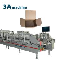 China 3A PLC CQT900YG-2 Pre-Folded Automatic Box Making Folder Gluer Machine 900mm for sale