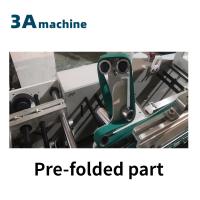 China Pre-Folded Bottom Lock Box Making Folder Gluer Machine 900mm for Printing Shops for sale