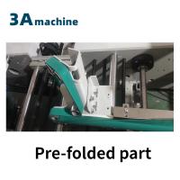 China Pre-Folded Bottom Lock Box Making Folder Gluer Machine 900mm for Printing Shops for sale