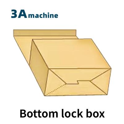 Cina Ispezione video CQT900YG-2 Pre-folded Bottom Lock Jori Box Folder Gluer Box Machine in vendita