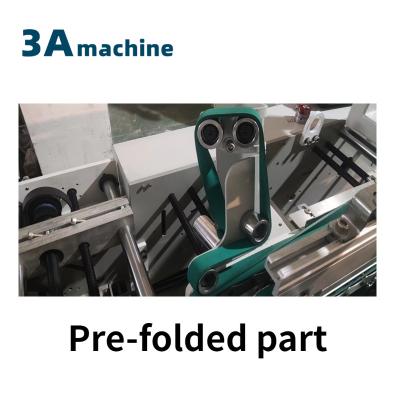 Cina Scatola ampliata Mini Fast Food Box Termoforming Machine Folding Box Gluer CQT 900YG-2 in vendita
