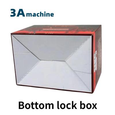 Cina CQT 900YG-2 Pre-folded Bottom Lock Cartone ondulato Box Making Machine Folder Gluer in vendita