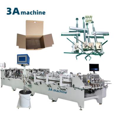 China CQT 900YG-2 Máquina de colagem de envelopes de papel de caixa de pasta de bloqueio de fundo pré-dobrado à venda