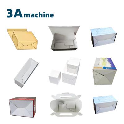 China CQT*900YG-2 Gluer automático de pasta de bloqueio de fundo para caixas de cartão 250g-650g à venda