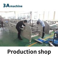 China Semi Automatic Folder Gluer CQT 650JYG with Pre-Folding and Crash-Lock Bottom 650mm for sale