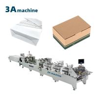 China 1100 JGKW Cardboard Box Folder Gluer Machine with Bottom Lock Function 3 for sale