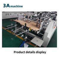 China Corrugated Box Glue Machine Dual Lock Bottom Automatic Folder Gluer 1800mm for sale