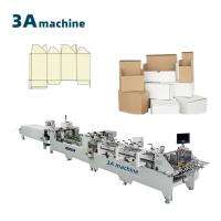 China Automatic Carton Box Folder Gluer Machine for Corrugated Paper 1800mm Width for sale