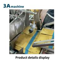 China Automatic Gluing Machine 3 Bottom Lock Dual Function for Cardboard Corrugated Boxes 1500mm for sale