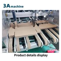 China Automatic Gluing Machine 3 Bottom Lock Dual Function for Cardboard Corrugated Boxes 1500mm for sale