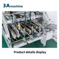 China Automatic Lock Bottom Folding Gluing Machine for 2-3 Layer Corrugated Paper for sale