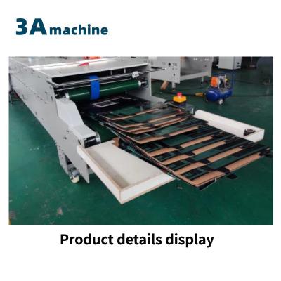 China 1300JGKW Máquina de colagem de pasta de caixa de cartão manual de dupla fechadura à venda