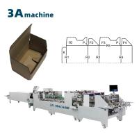 China Corrugated Box Dual Lock Bottom Spraying Cold Glue Machine 1600mm Width for sale