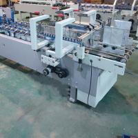 China PLC Controlled Automatic Paper Box Making Machine 580D Folder Gluer 7-40cm Unfolded Width for sale