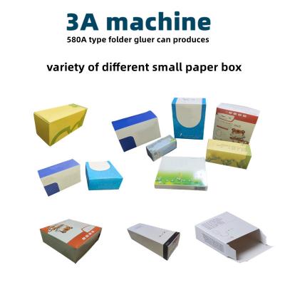 Cina 250 m/min Velocità di lavoro Macchina di incollaggio automatico per incollaggio e piegatura rapida della carta in vendita