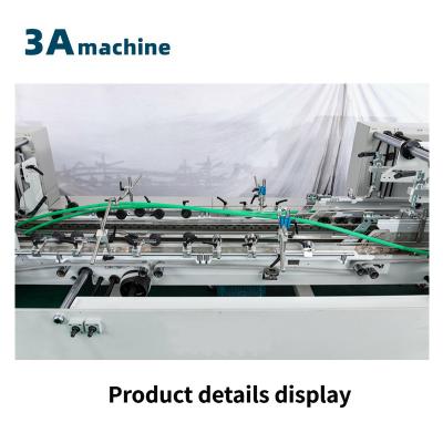 China Onderste slot en zijlijm 1300 JGKW Karton/golfdoos Dual- Automatic Folder Gluer Te koop