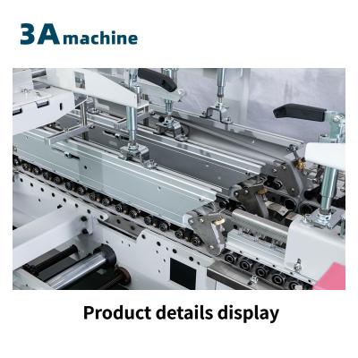 China 300 m/min Velocidade de trabalho Máquina de cola fria de fundo de duplo fecho de papelão para caixa ondulada à venda