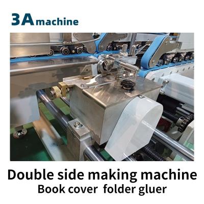 Cina CQT-800BS Macchina automatica per coperture di libri, presentazione di cartelle, incollatura per scatole piccole in vendita