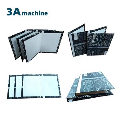 China PLC-gecontroleerde doosvouw- en lijmmachine voor de productie van boekomslag Te koop