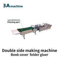 China Book Cover Double Side Folder Gluer Machine 250 Meter/Min Liner Speed for Efficient Binding for sale