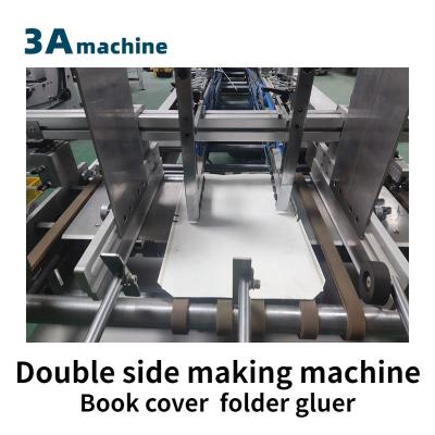 China Caixa desdobrada Tamanho mínimo 150mm CQT-800BS Máquina de colagem lateral automática de capa de livro à venda