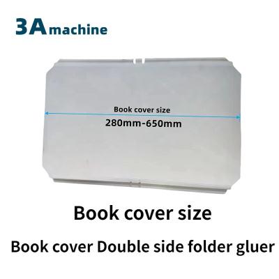 China Caixa desdobrada Tamanho mínimo 150mm CQT-800BS Máquina de colagem lateral automática de capa de livro à venda