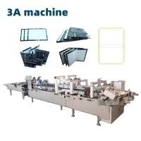 China CQT-800BS Automatic Book Cover Side Pasting Machine 650mm Max Workable Width for sale