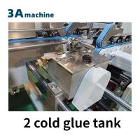 China CQT-800BS Automatic Book Cover Side Pasting Machine 650mm Max Workable Width for sale