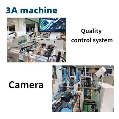 Cina Gluer per cartelle a serratura automatica per piegatura e incollazione precise in dimensioni 10*1.2*1.3m in vendita