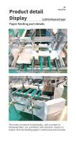 China CQT1100 Enhanced Type Automatic Folding Gluing Machine for Consistent Performance for sale