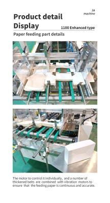 Cina CQT1100 Macchina di incollaggio automatico pieghevole di tipo migliorato per prestazioni costanti in vendita