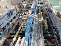 China Automatic CQT-900 Enhanced Folder Gluer for Bottom Lock and Side Glue Boxes 23-85cm for sale