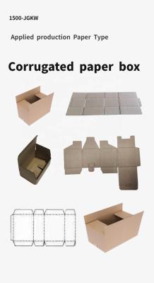 China Máquina de corrugagem computadorizada CQT2400 Semi-automática Folder Gluer para caixa corrugada à venda