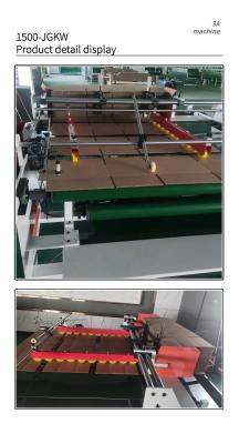 China Máquina de corrugagem computadorizada CQT2400 Semi-automática Folder Gluer para caixa corrugada à venda