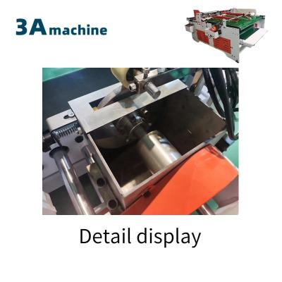 Cina CQT-1500JGKW Adesivo semiautomatico per cartoni per macchine per l'incollaggio di cartoni a scatola ondulata in vendita