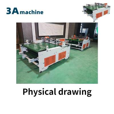 China 1600 KG Capaciteit CQT2400 Semi-Automatische Gluer voor Glijmachine Te koop