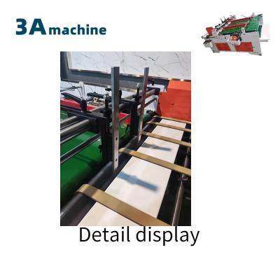 China 1600 KG Capaciteit CQT2400 Semi-Automatische Gluer voor Glijmachine Te koop