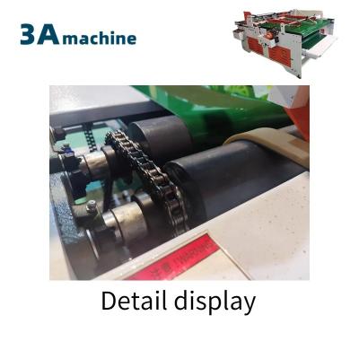 China 1600 KG Capaciteit CQT2400 Semi-Automatische Gluer voor Glijmachine Te koop