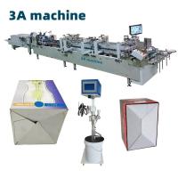 China CQT-900 Automatic Bottom Lock Folder Gluer 4200 KG Enhanced Packaging Machine for sale