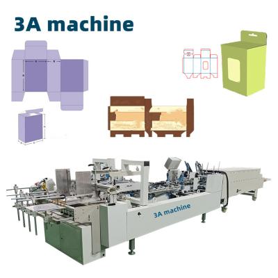 Cina Colla a freddo idrosolubile CQT 800 Macchina di incollaggio pieghevole per le necessità di imballaggio in legno in vendita
