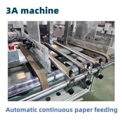 Cina Macchina adesiva per cartelle automatica ZH 800 Casella adesiva laterale azionata elettricamente Casella retta in vendita