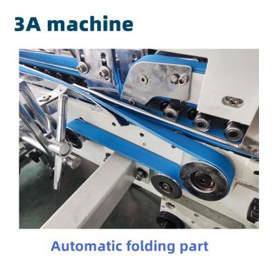 Cina Macchina adesiva per cartelle automatica ZH 800 Casella adesiva laterale azionata elettricamente Casella retta in vendita