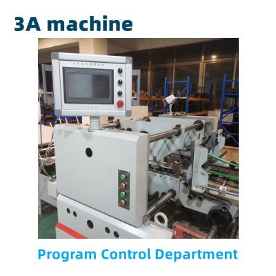 Cina 300 m/min Velocità massima di funzionamento CQT-1300 Macchina adesiva per cartelle automatiche ondulate in vendita