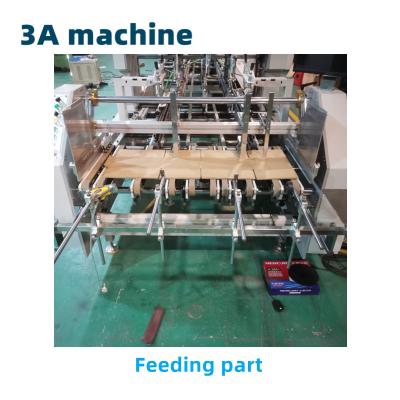 Cina Voltaggio 380v CQT-1300 Casella di flauto a tre strati corrugata Macchina adesiva per cartelle automatiche in vendita