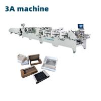 China CQT-850 Folder Gluer Machine 1200mm Max Workable Width Automatic 4 Corner Folding Box Making for sale