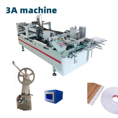 Cina CQT-DSA2 Macchina di incollaggio adesivo automatico a doppio lato per la condizione del collante per cartelle in vendita