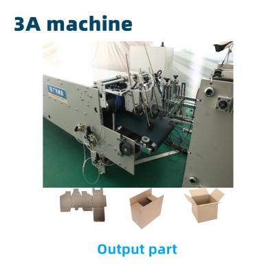 Cina PLC controllato CQT-800WK-1 cartone ondulato cartone cartone Folder Gluer Machine per imballaggio di scatole in vendita